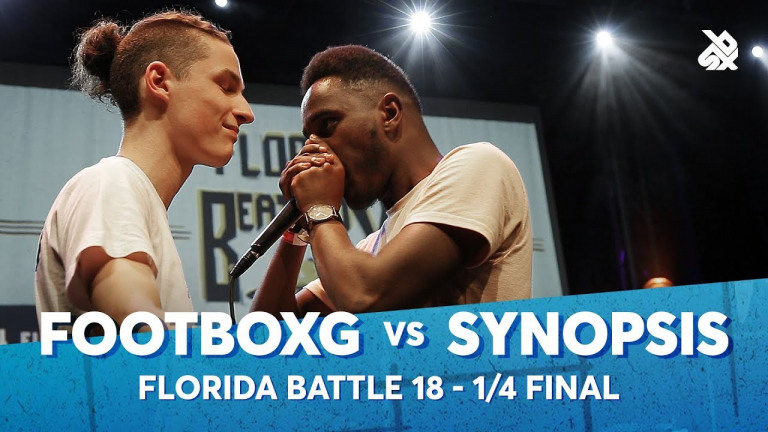 FOOTBOXG vs SYNOPSIS | Florida Beatbox Battle 2018 | 1/4 Final ... FOOTBOXG vs SYNOPSIS | Florida Beatbox Battle 2018 | 1/4 Final ...